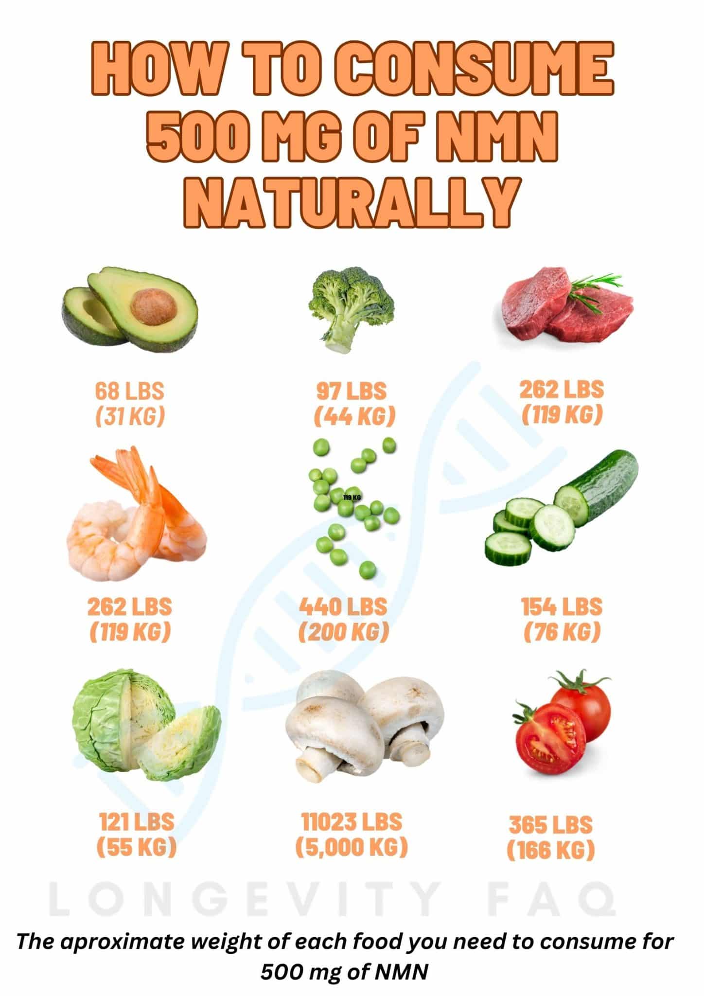 Which Foods Have the Highest Natural Levels of NMN?